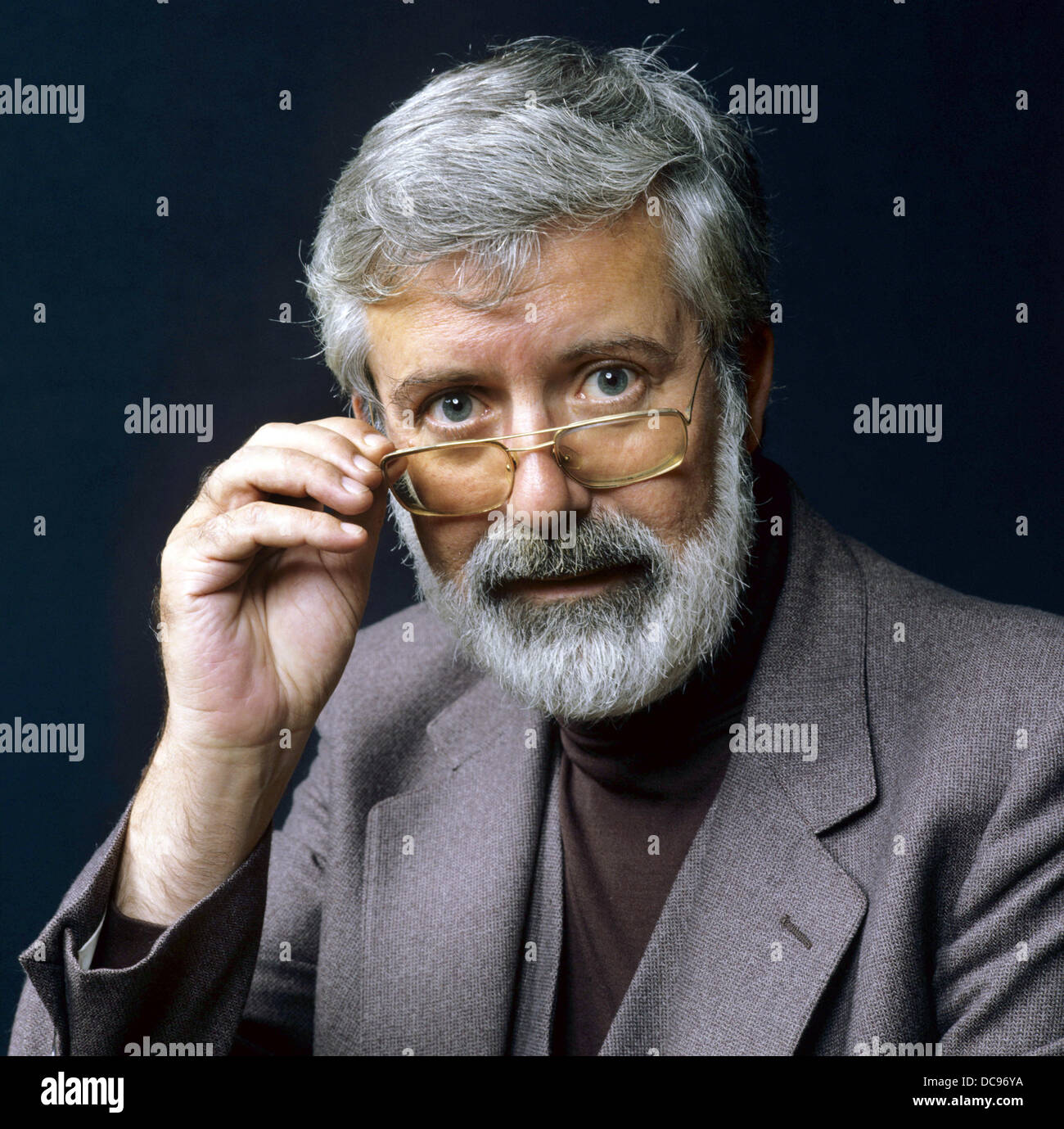 Author Michael Ende, photographed at Frankfurt Book Fair in October ...