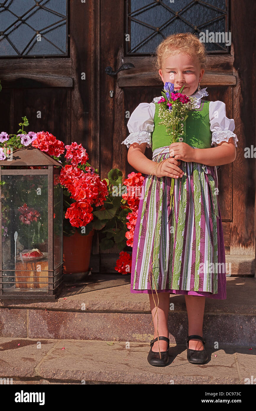 Traditional bavarian flowers hi-res stock photography and images - Alamy