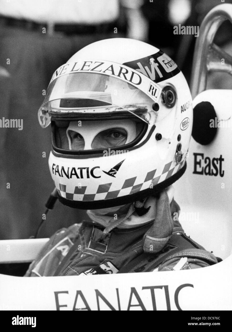 German Formula 1 pilot Christian Danner on the 26th of July in 1987 at ...