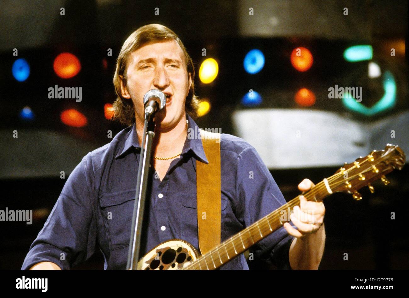 Singer and comedian Mike Krueger in the 1980s Stock Photo - Alamy