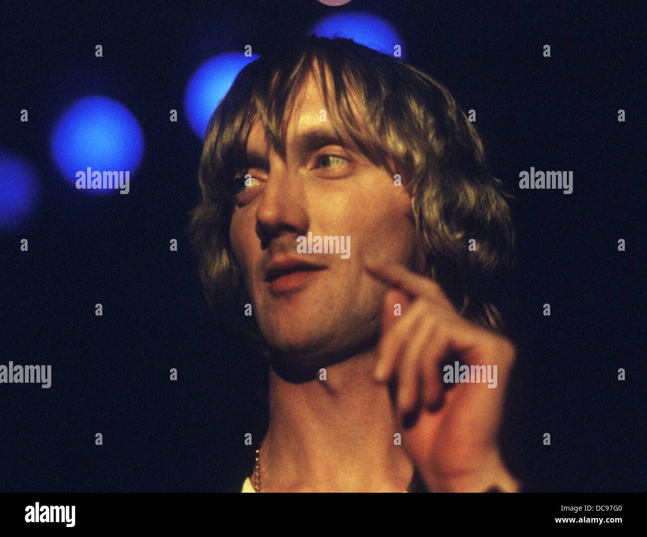German rock singer and actor Marius Müller-Westernhagen in October 1980 ...