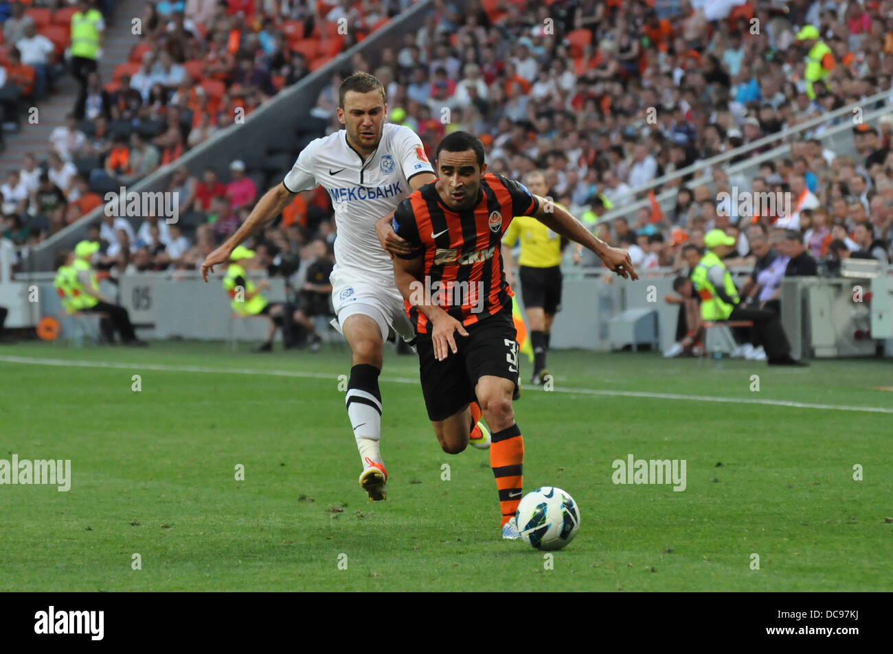 Ismaily running for the ball Stock Photo - Alamy