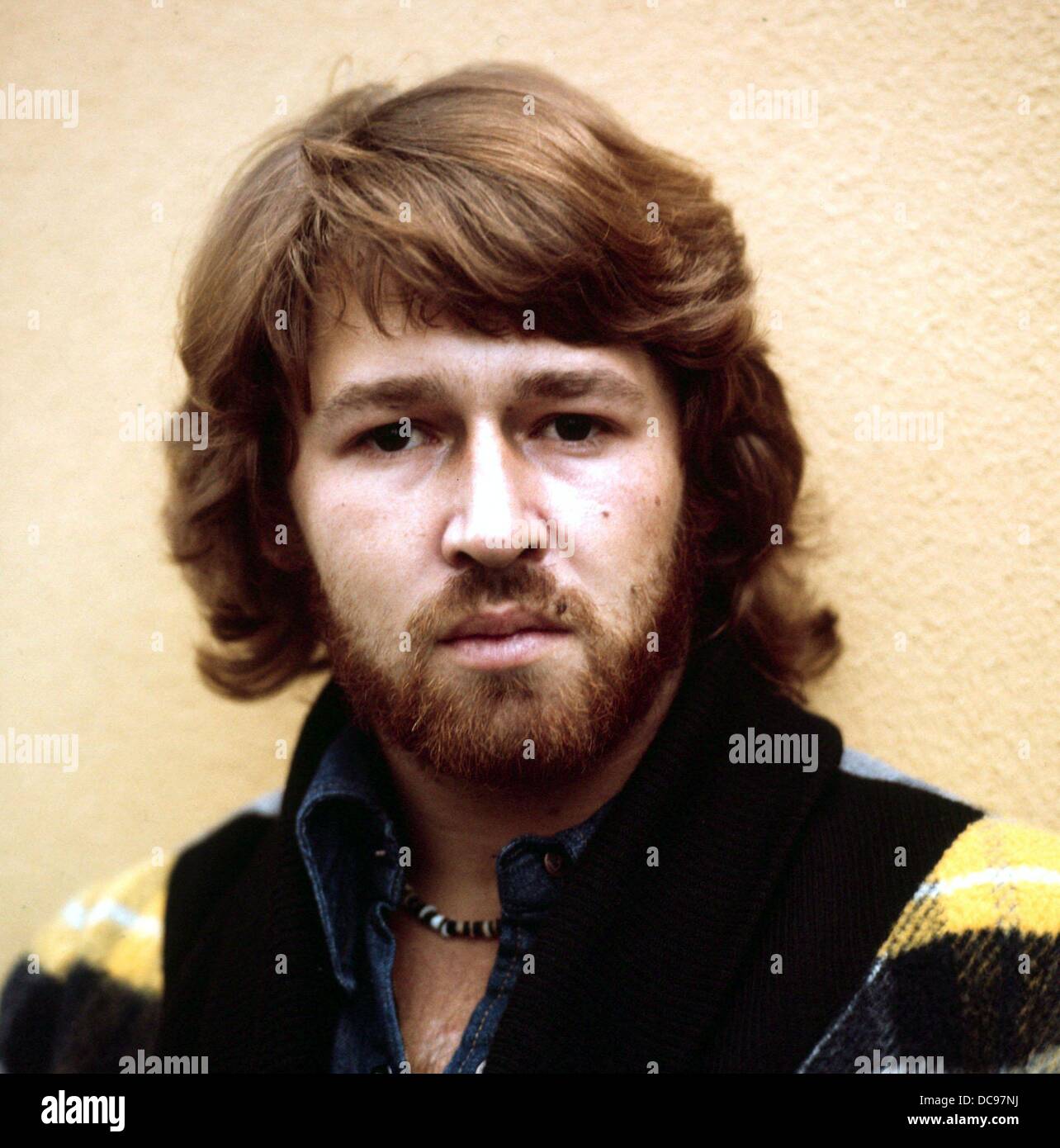 Portrait of rock star Peter Maffay in the 1980s Stock Photo - Alamy