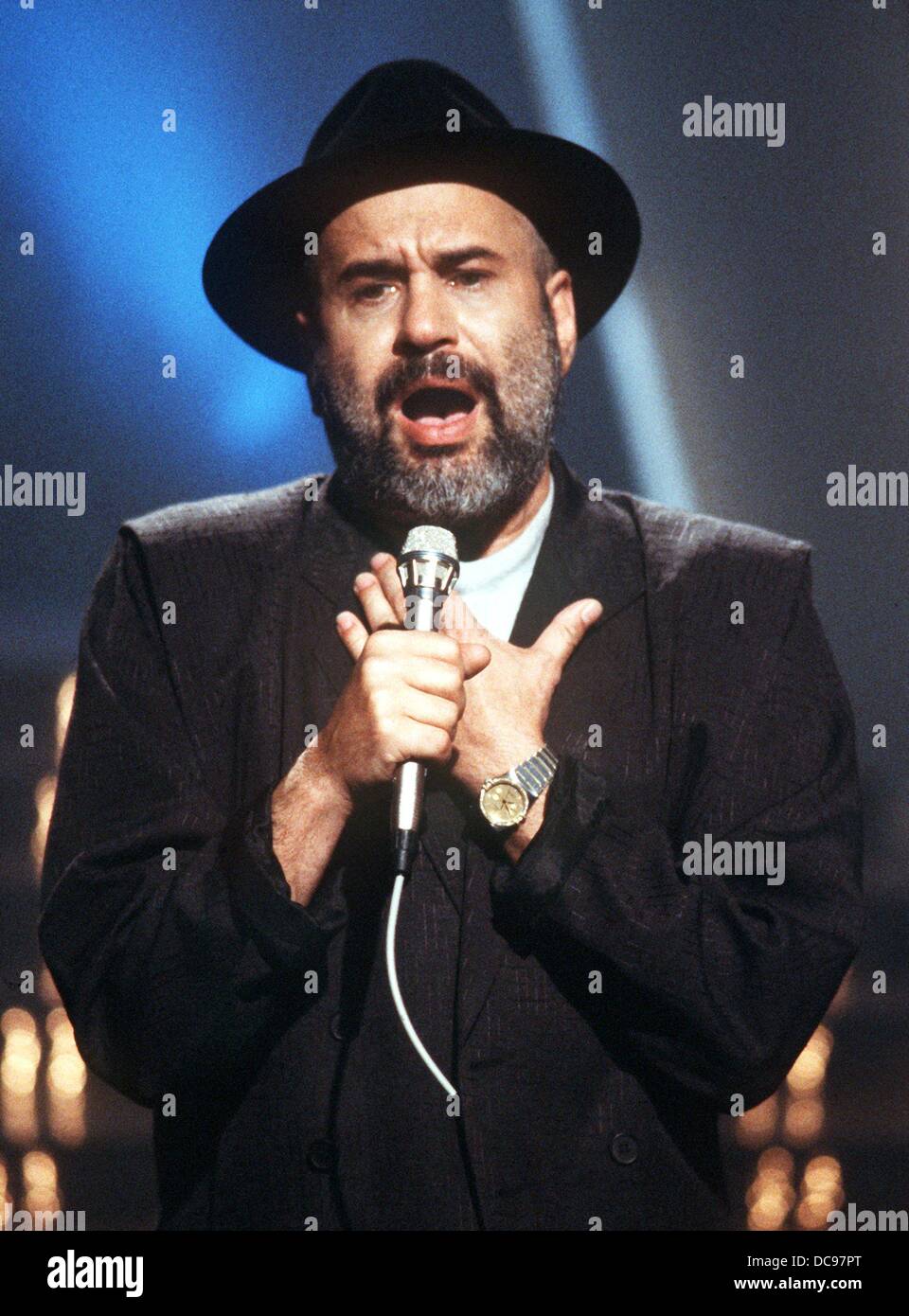 Singer and songwriter Drafi Deutscher, photographed during a ...