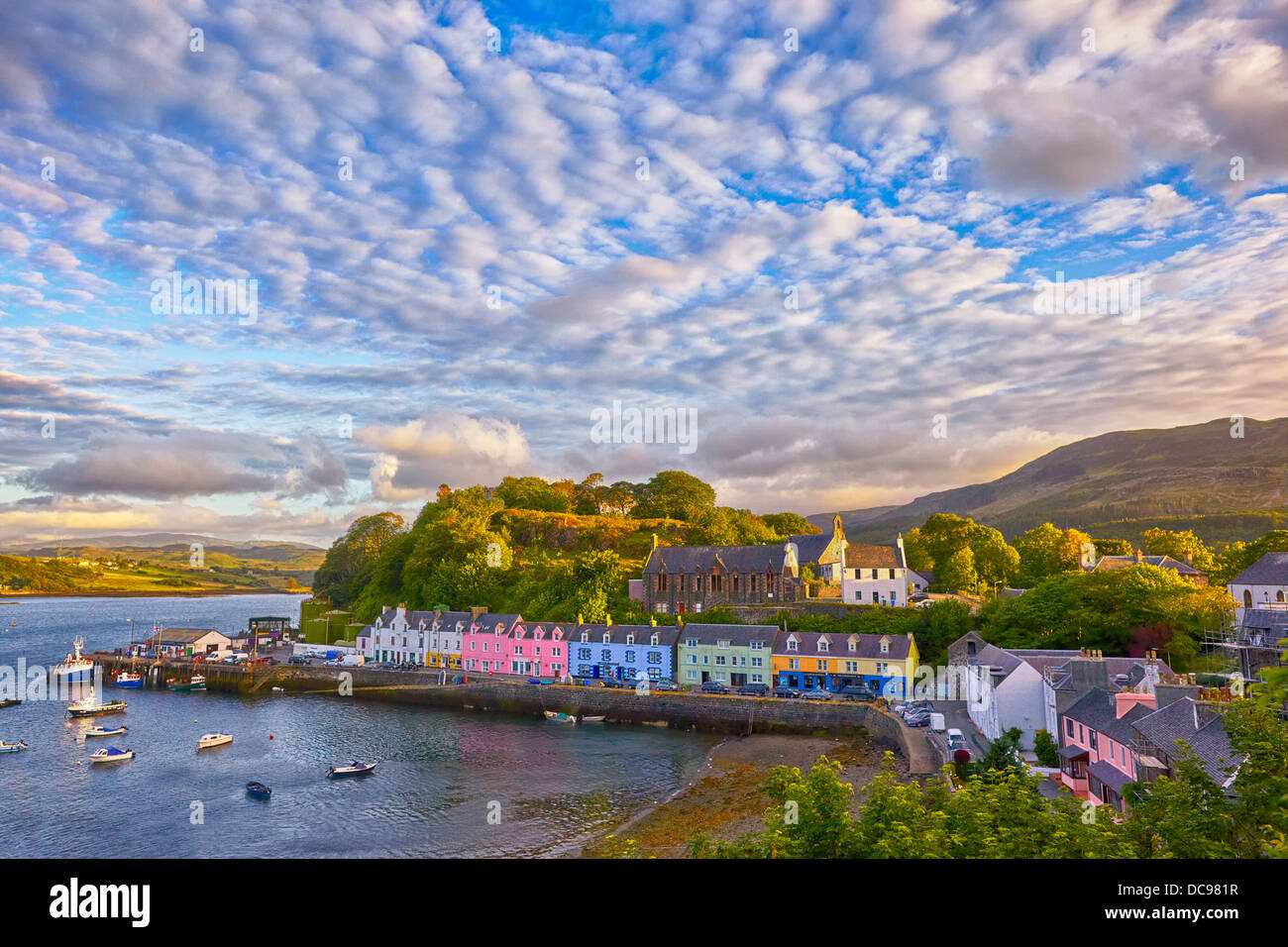 Island mountain portree hi-res stock photography and images - Alamy