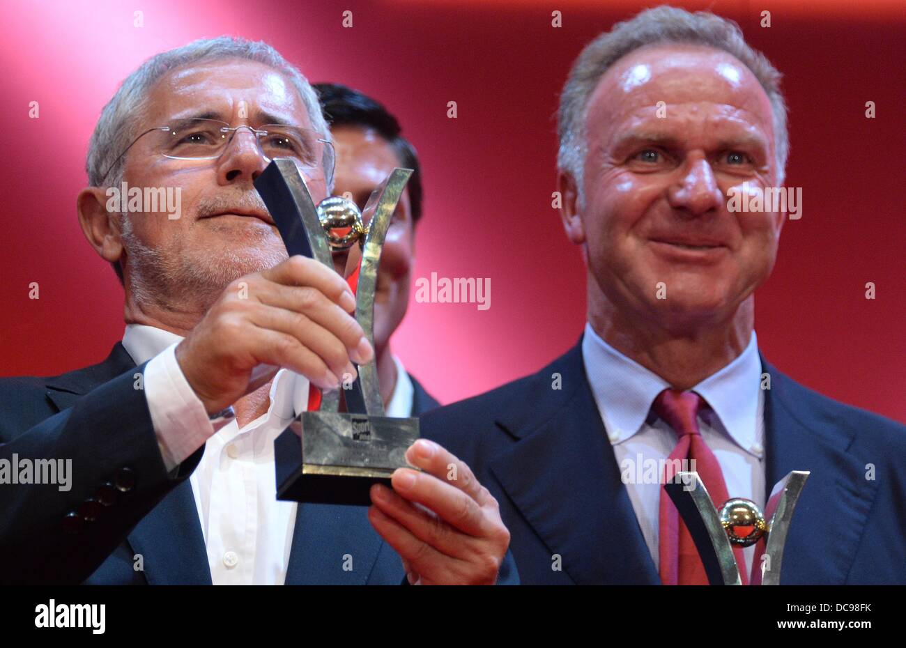 Hamburg, Germany. 12th Aug, 2013. Former German national soccer player ...
