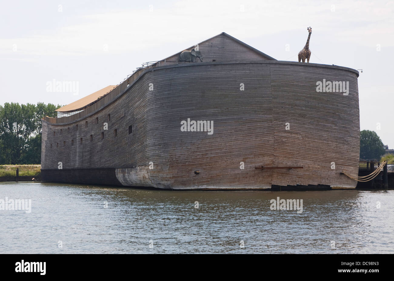 Noah's arc Noah boat ship tourist attraction Dordrecht Netherlands ...