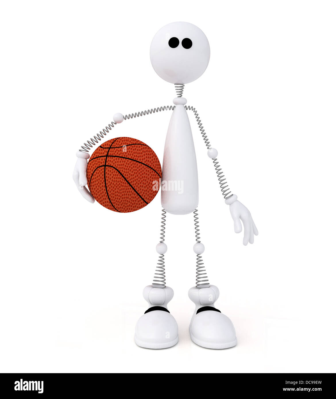 Basketball ball character cartoon hi-res stock photography and images ...