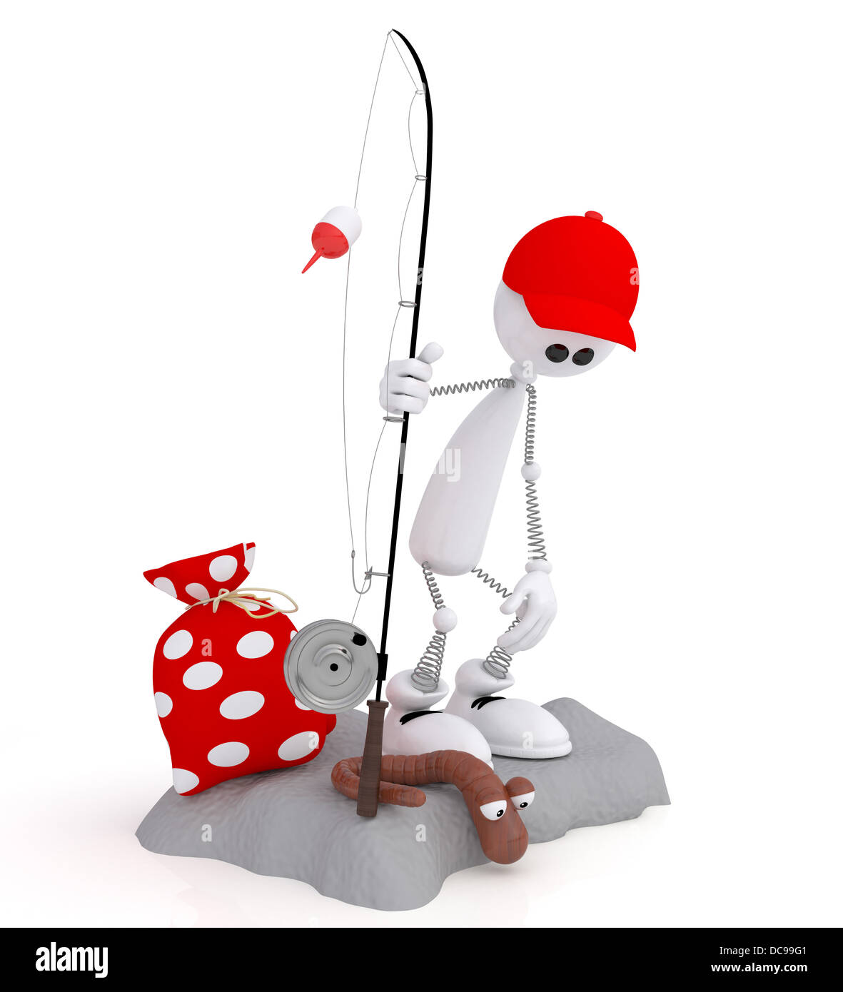 Fisherman boat (cartoon) hi-res stock photography and images - Alamy