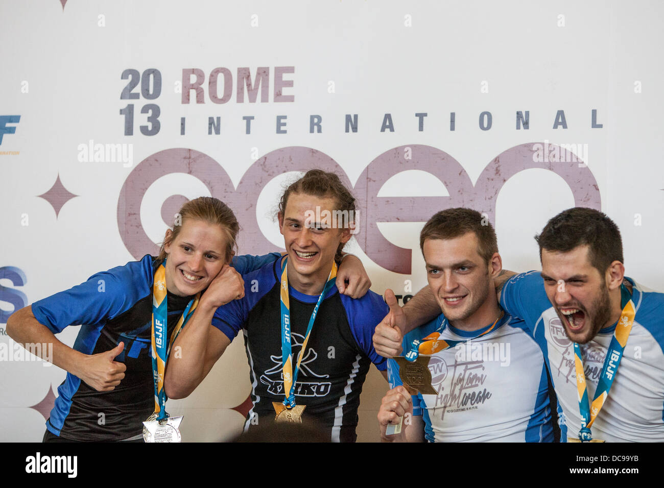 European Brazilian Jiu Jitsu, Rome, Italy Stock Photo - Alamy