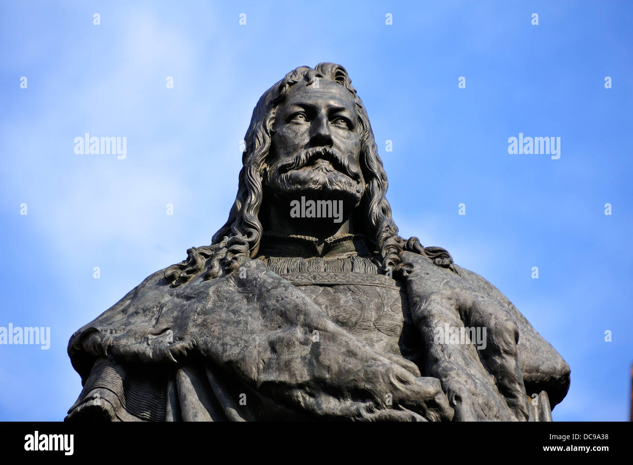 Duerer statue by Christian Daniel Rauch on Albrecht-Duerer-Platz Stock ...