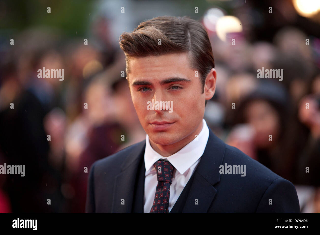 Actor Zac Efron attends 'The Lucky One' European film premiere at the ...