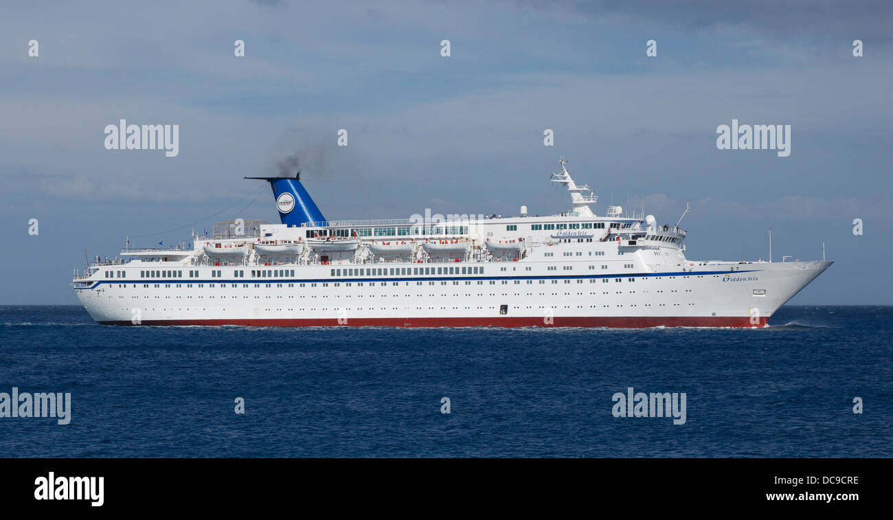 The MS Golden Iris, formerly MSC Rhapsody Stock Photo - Alamy