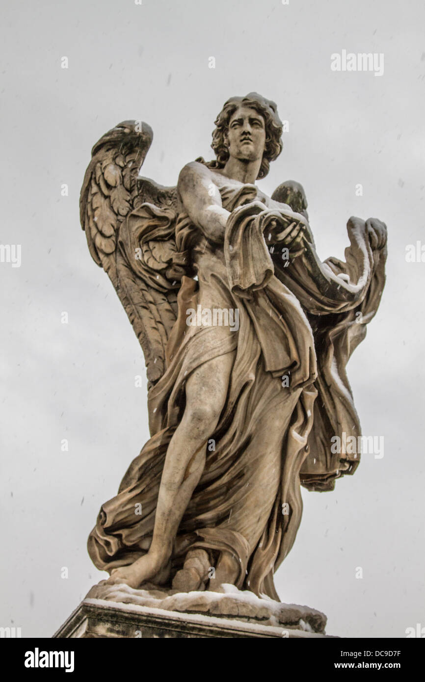 Rome italy christmas angel hi-res stock photography and images - Alamy