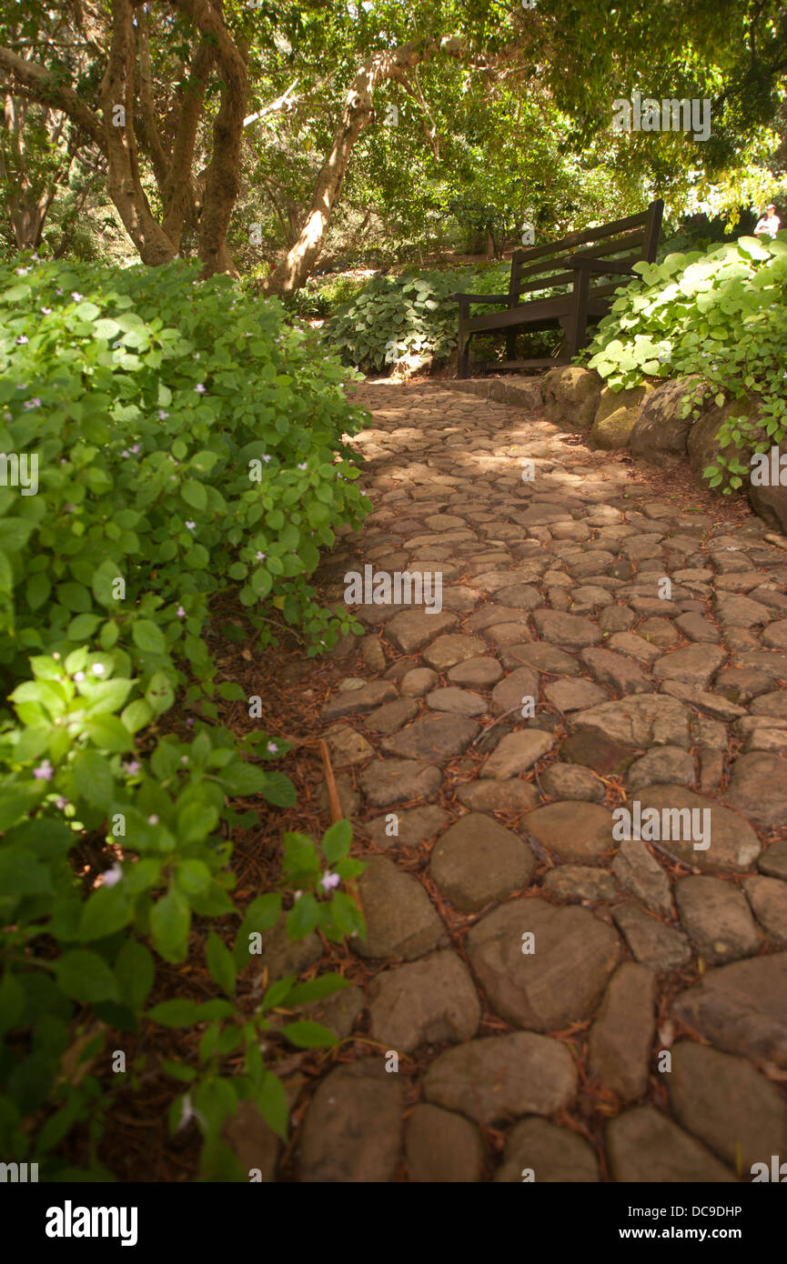 Beautiful park pathway Stock Photo - Alamy
