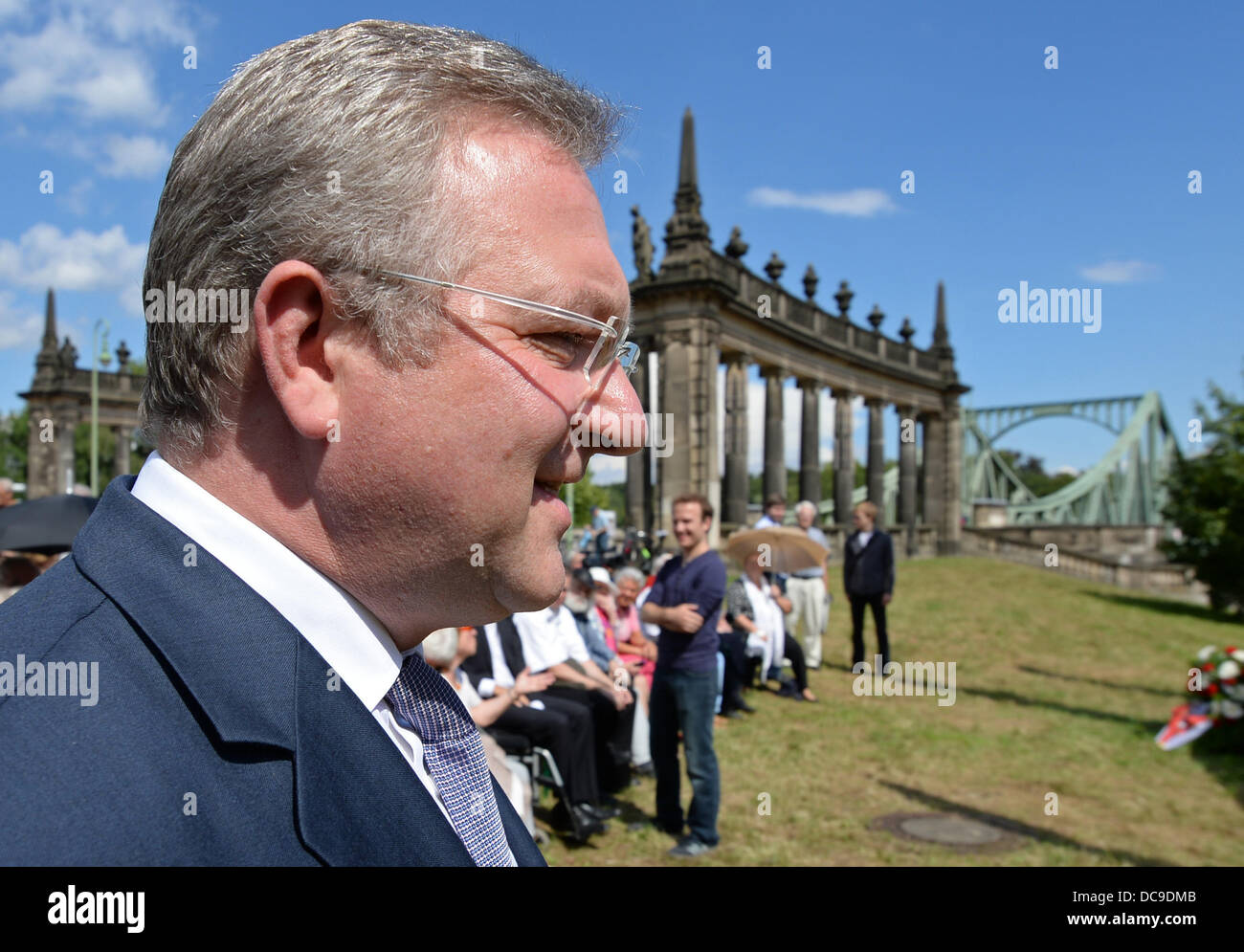 Berlin, Germany. 13th Aug, 2013. Interior Senator of Berlin Frank ...