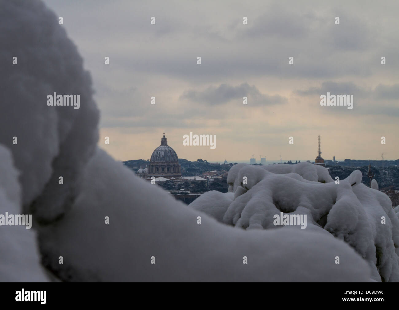 Christmas rome landscape hi-res stock photography and images - Alamy