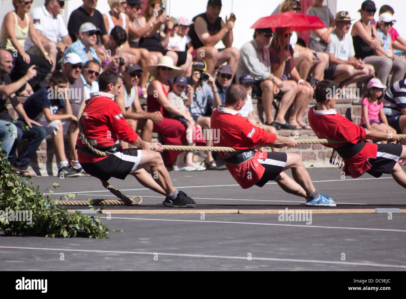 basque country competition strength festival Stock Photo - Alamy