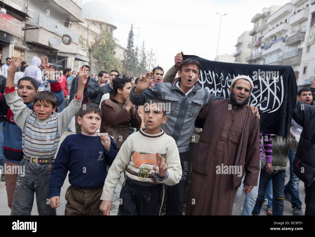 Fighters protest hi-res stock photography and images - Alamy