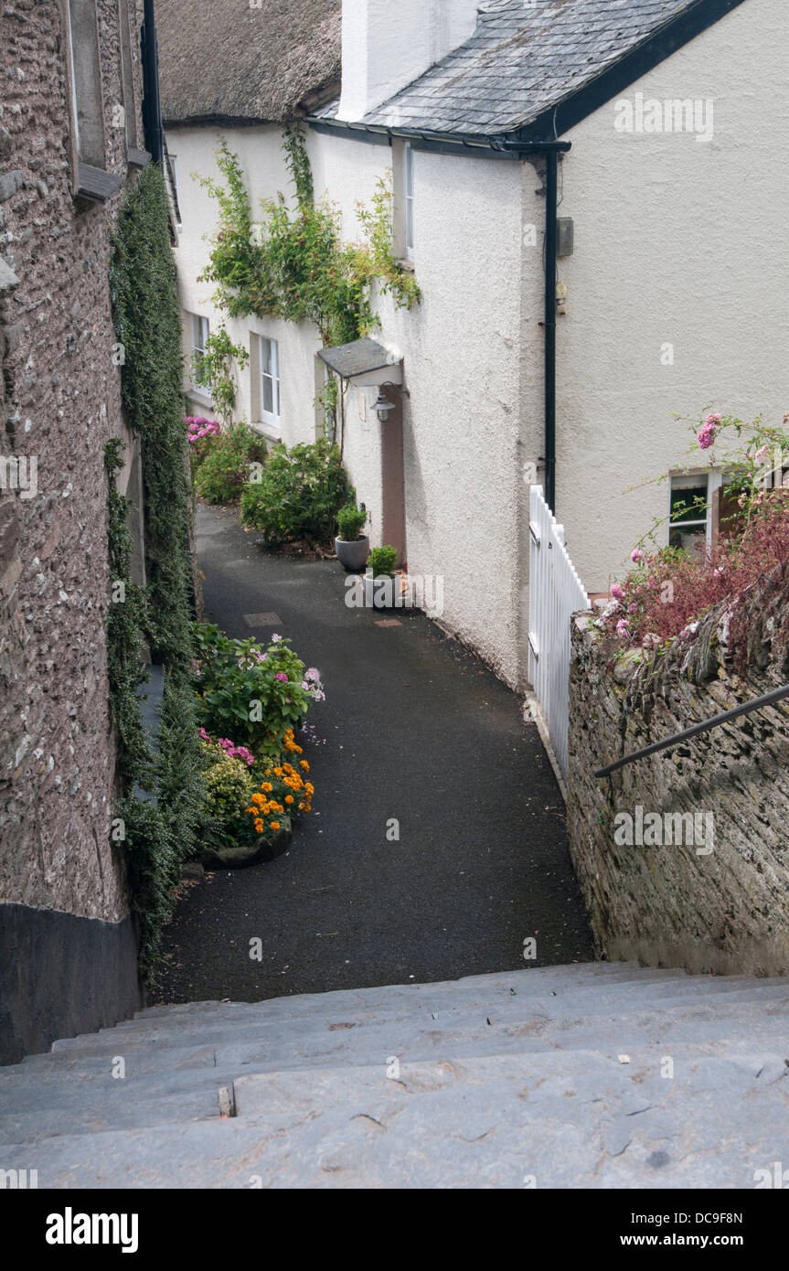 Village Lane. Slapton, Devon, Engalnd Stock Photo - Alamy