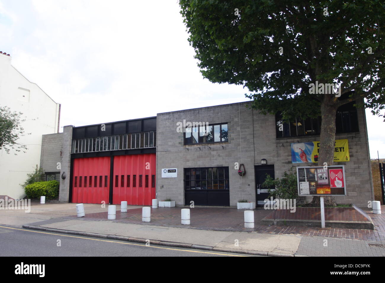 Bow Fire Station, Tower Hamlets Stock Photo - Alamy