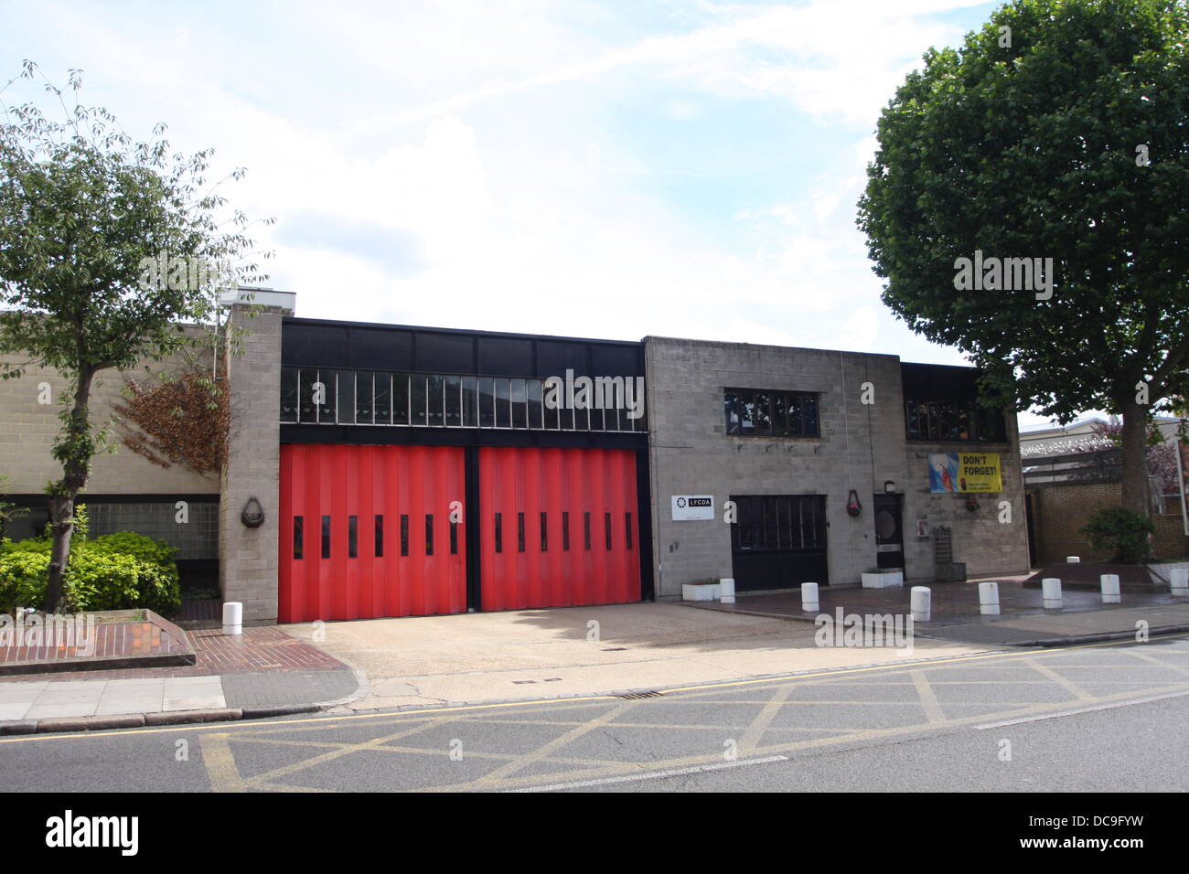 Bow Fire Station, Tower Hamlets Stock Photo - Alamy