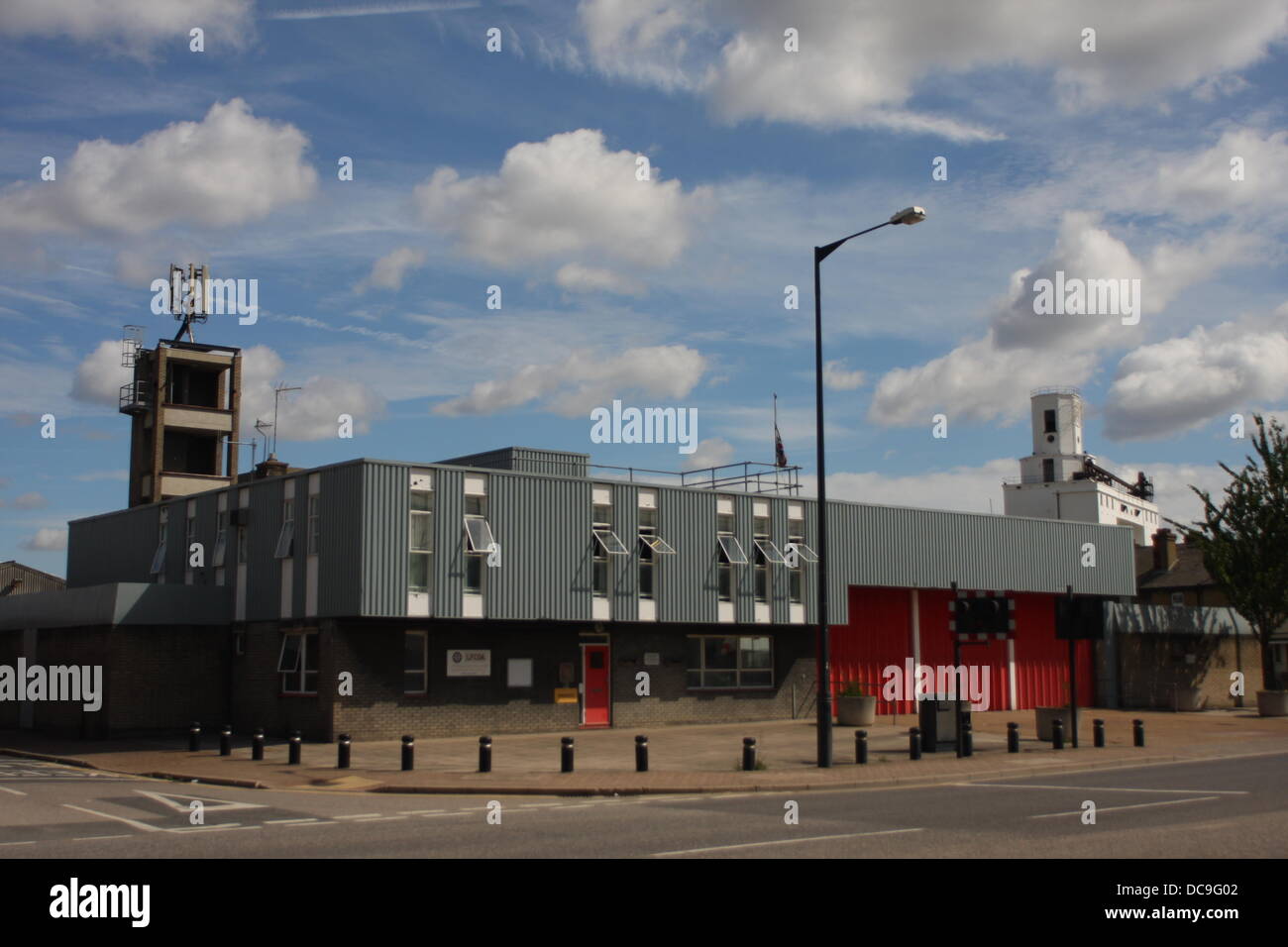 Silvertown Fire Station in Newham, London Stock Photo - Alamy