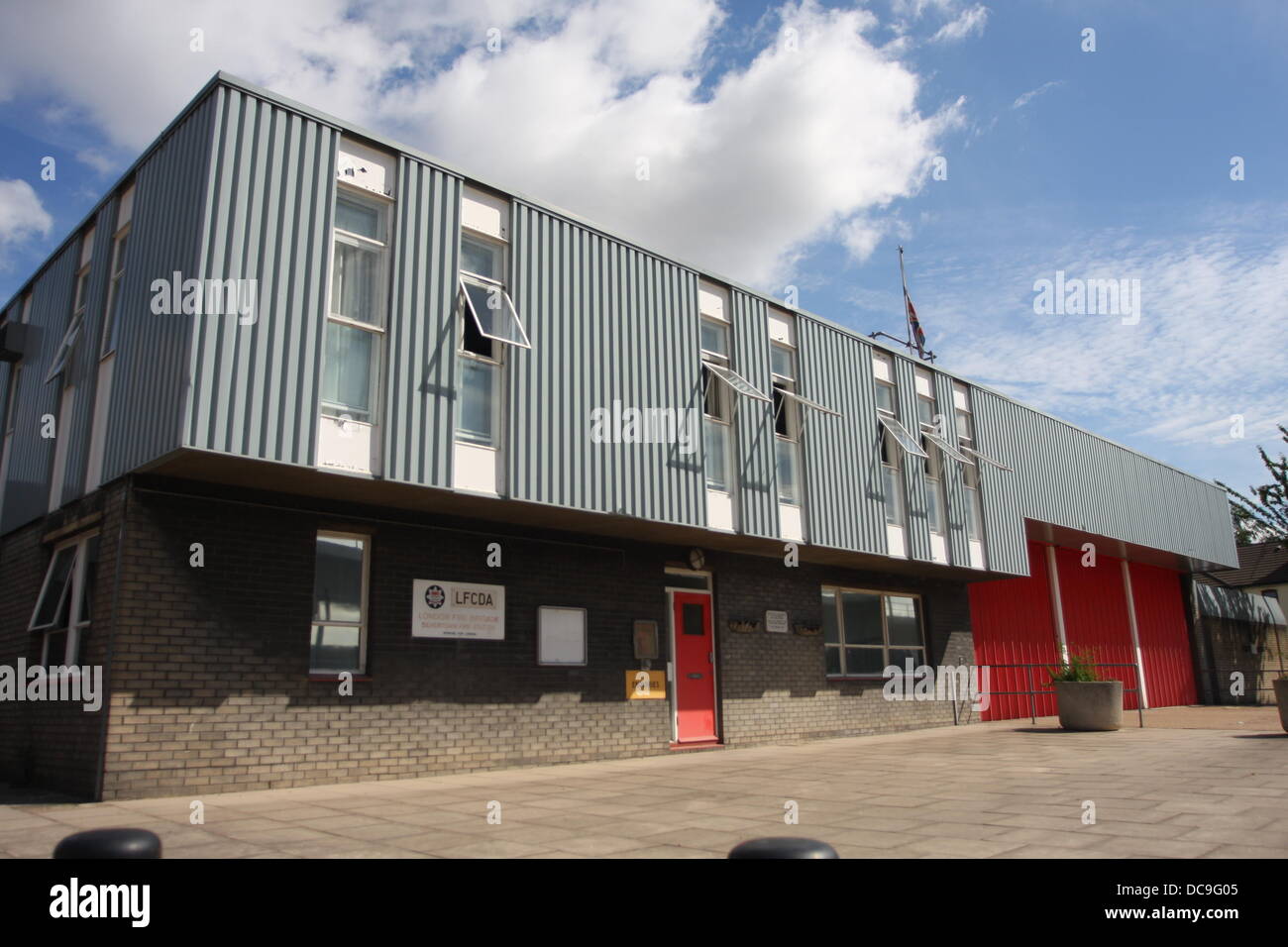 Silvertown Fire Station in Newham, London Stock Photo - Alamy