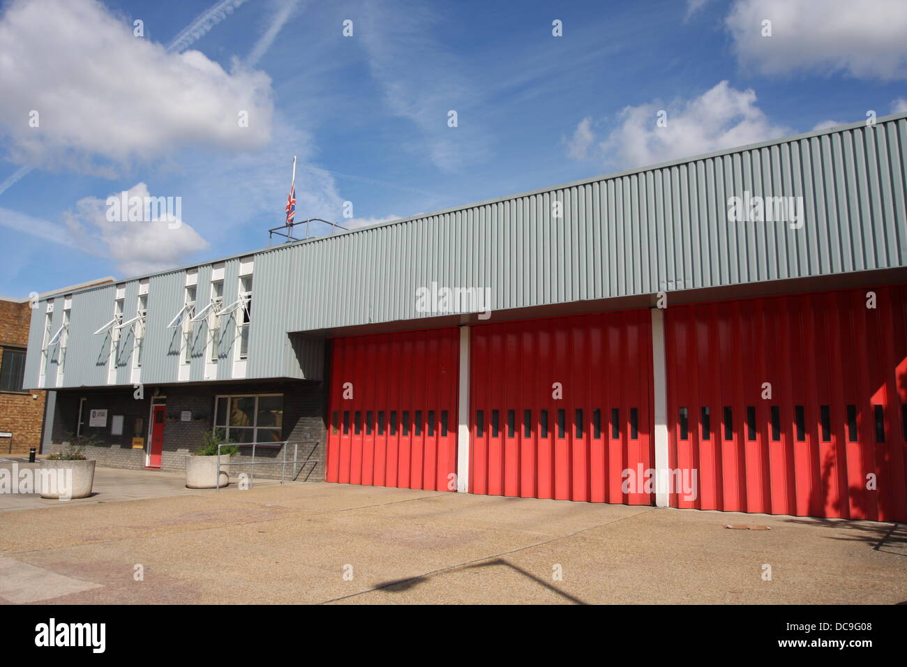 Silvertown Fire Station in Newham, London Stock Photo - Alamy