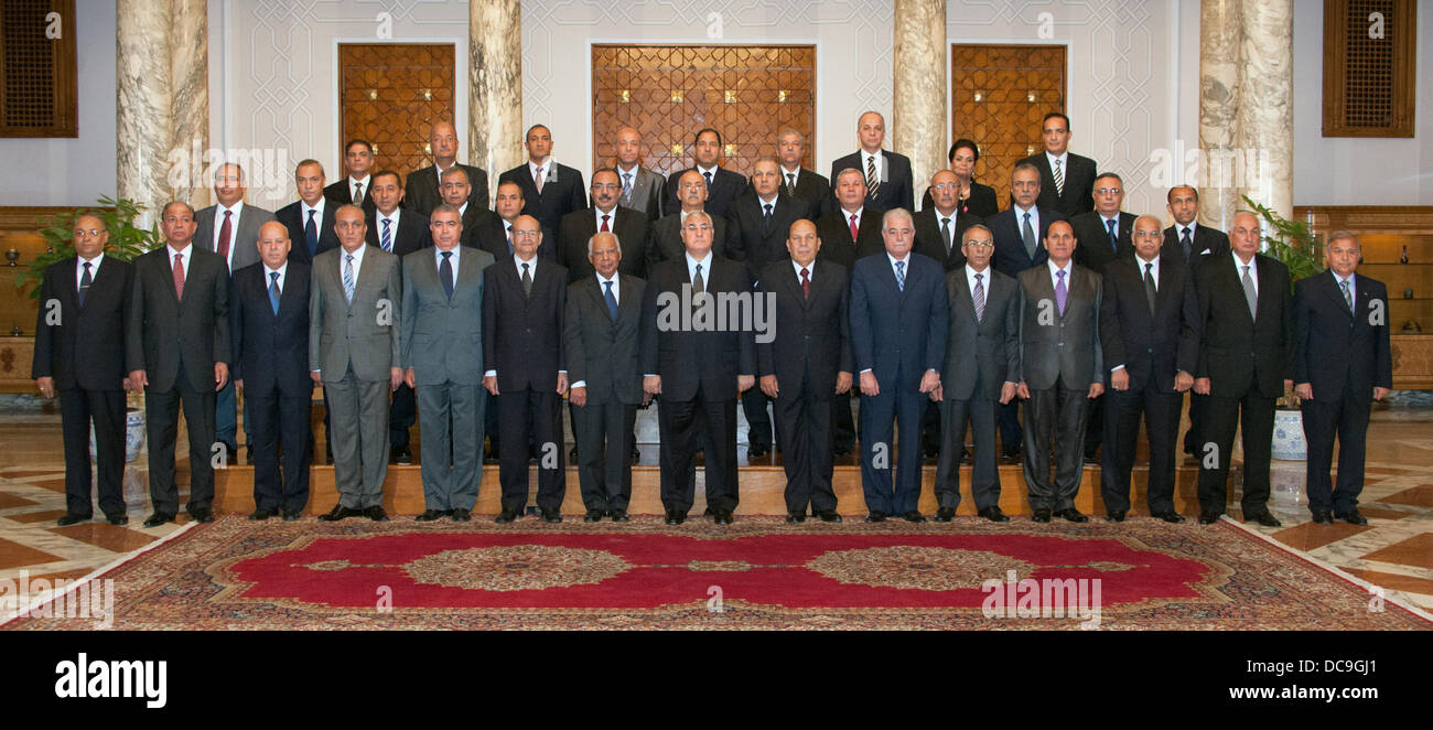 Cairo, Egypt. Aug. 13, 2013.- A handout picture released by the ...