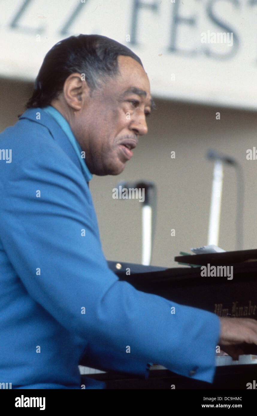 DUKE ELLINGTON (1899-1974) US jazz musician about 1970 Stock Photo - Alamy