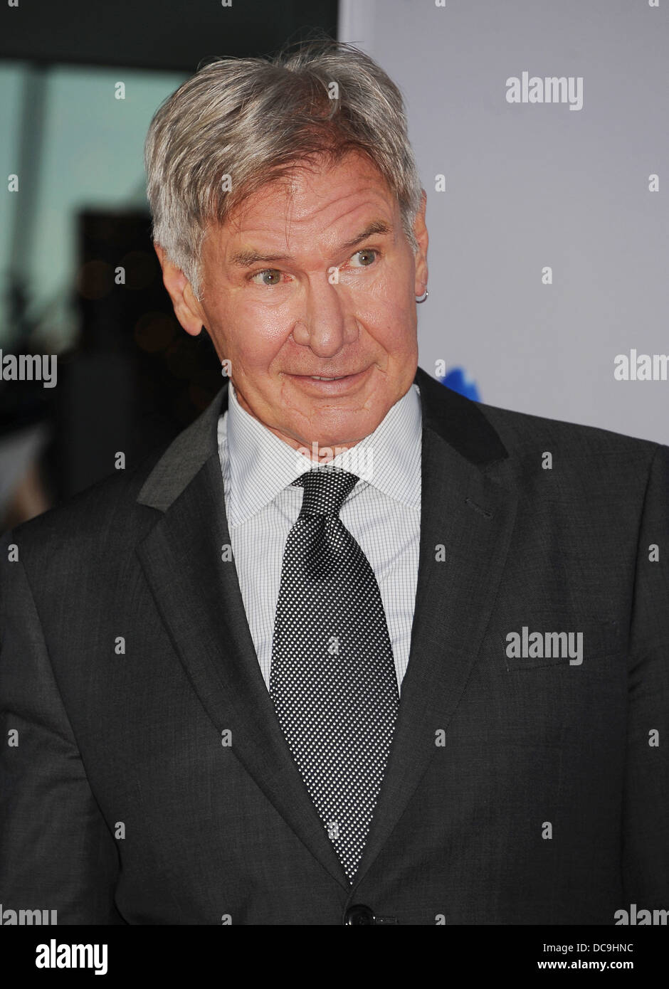 HARRISON FORD US film actor in August 2013. Photo Jeffrey Mayer Stock ...