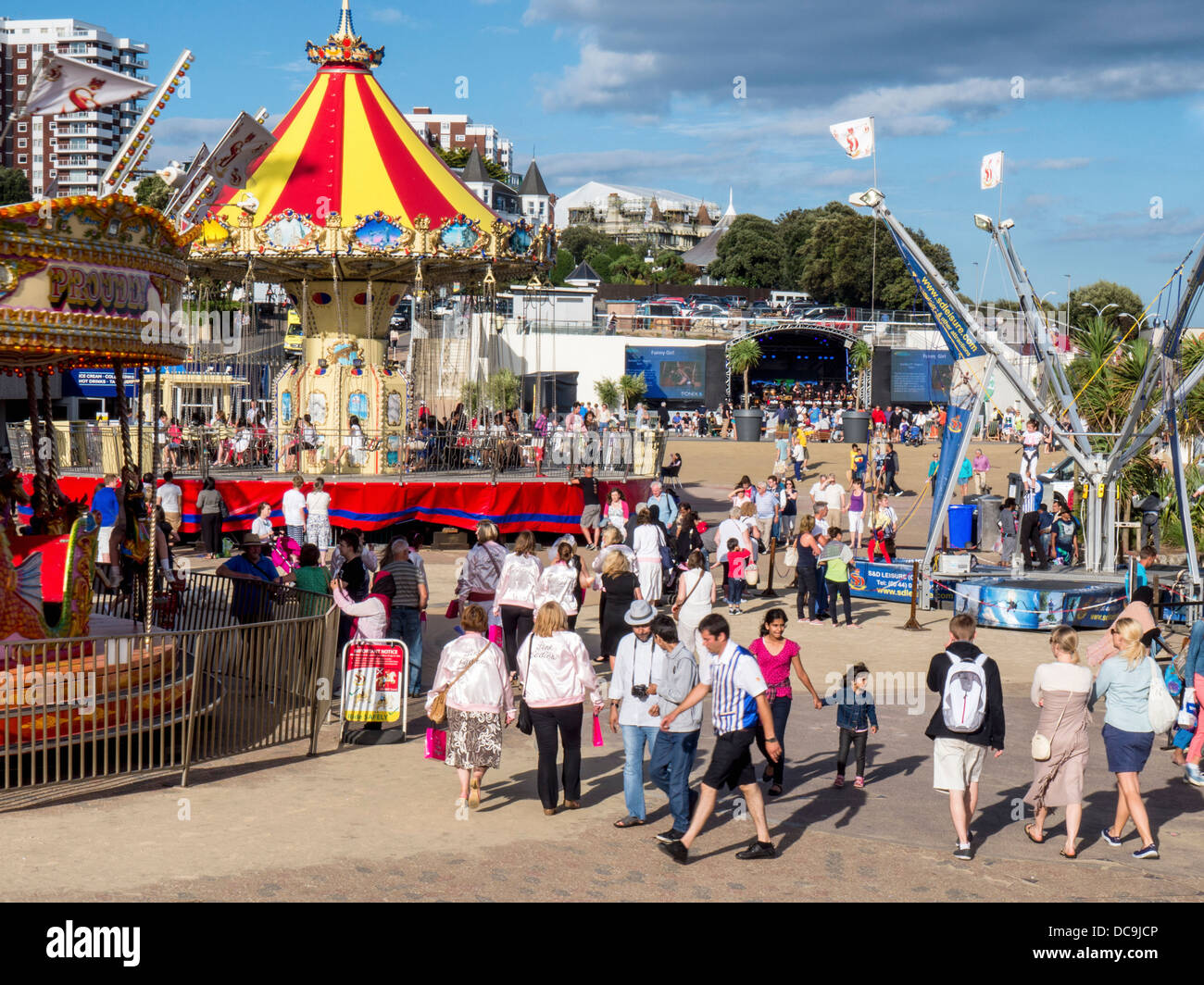 Bournemouth funfair hi-res stock photography and images - Alamy