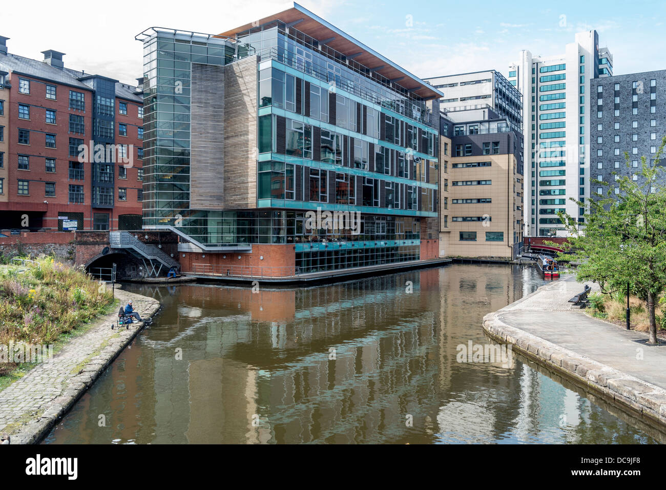 Castlefield Canal Manchester Stock Photo - Alamy