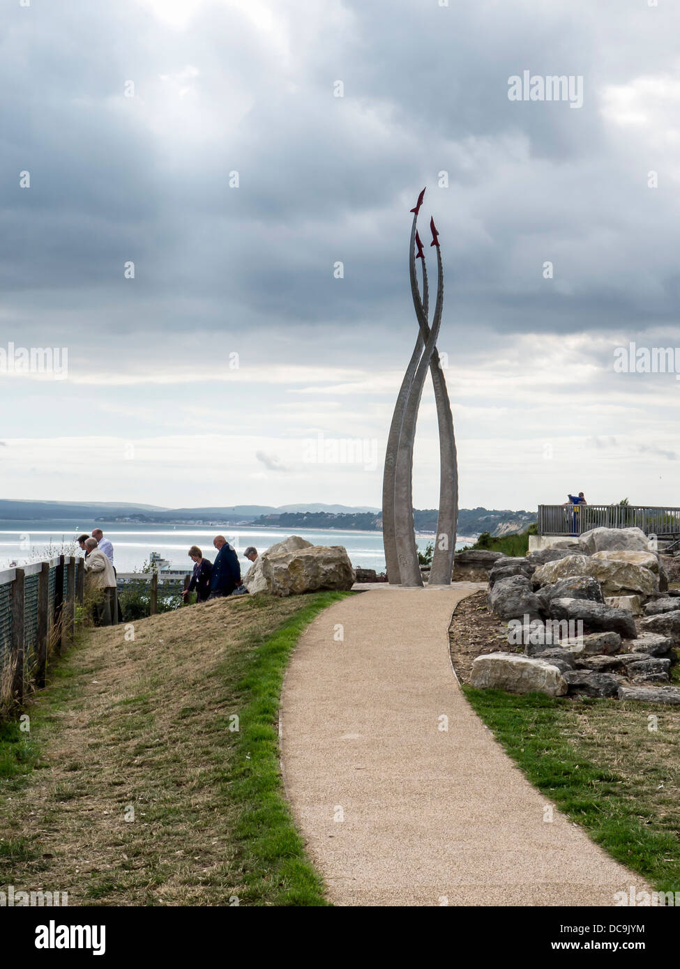 Red arrows memorial bournemouth hi-res stock photography and images - Alamy