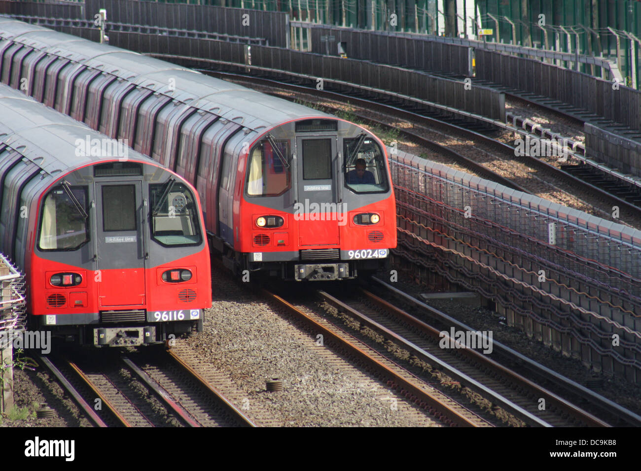 London Underground Jubilee Line trains Stock Photo - Alamy London Underground Jubilee Line trains Stock Photo - Alamy
