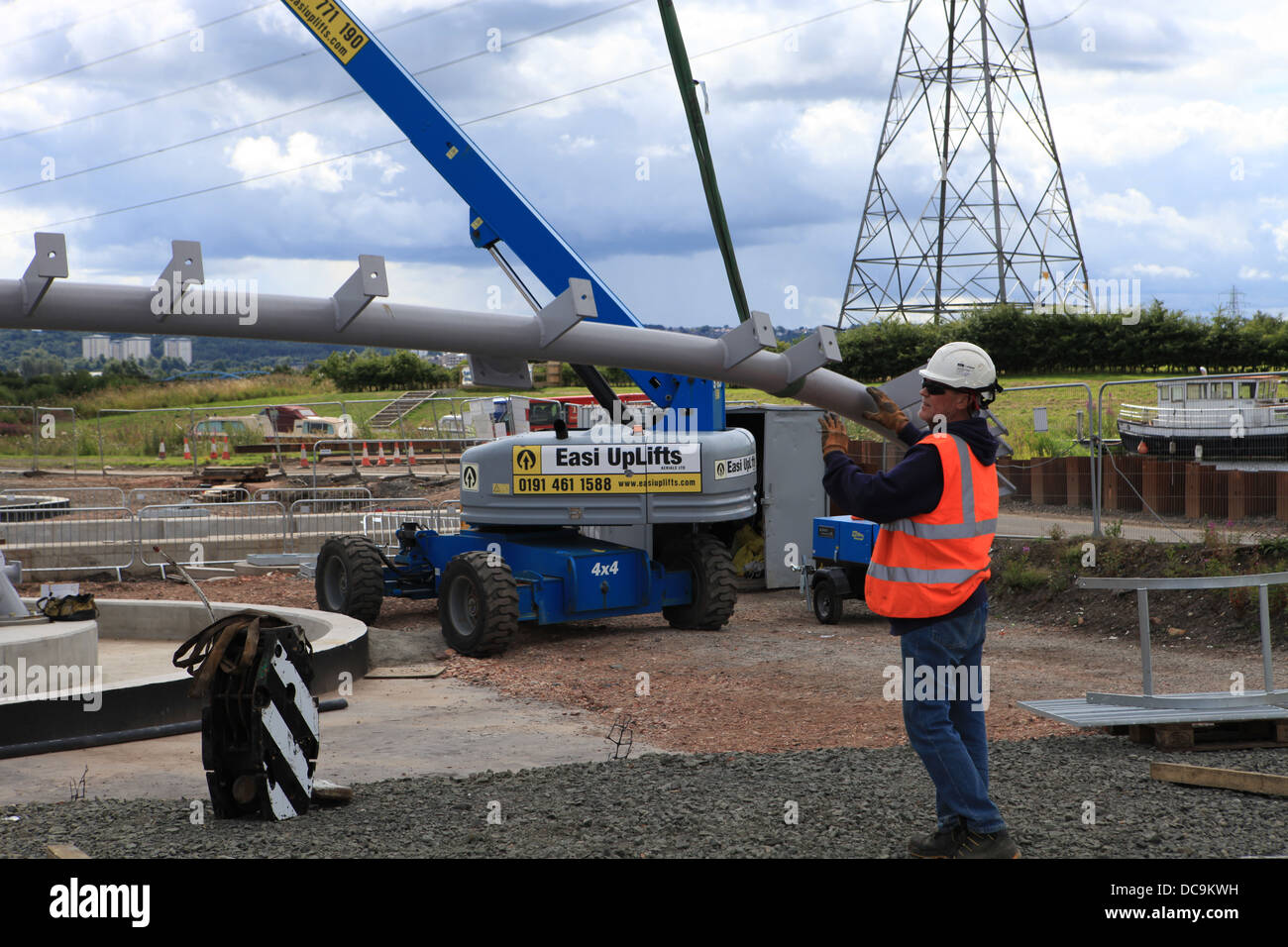 Construction banksman hi-res stock photography and images - Alamy