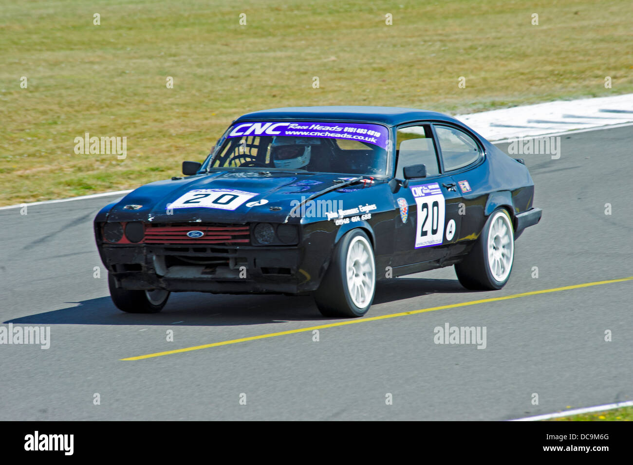 Racing at Ty Croes Anglesey Circuit North Wales Uk Stock Photo - Alamy