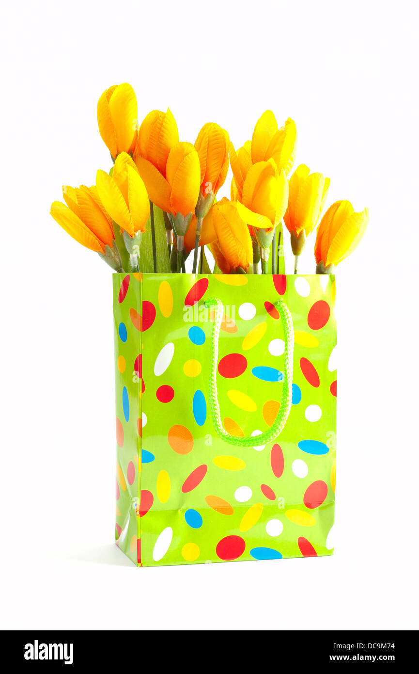 Lively yellow flowers Cut Out Stock Images & Pictures - Alamy