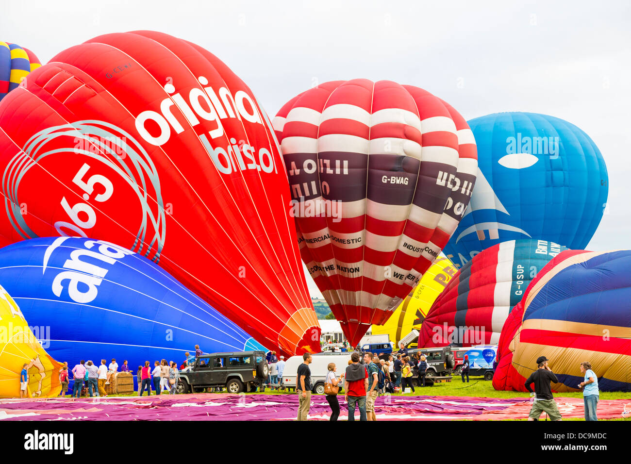 Bristol Balloon Fiesta Stock Photos & Bristol Balloon Fiesta Stock ...