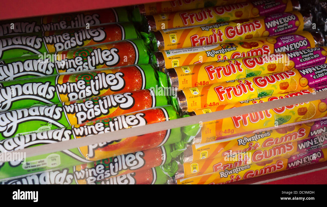 Candies in the newly opened London Candy store on Bleecker Street in ...