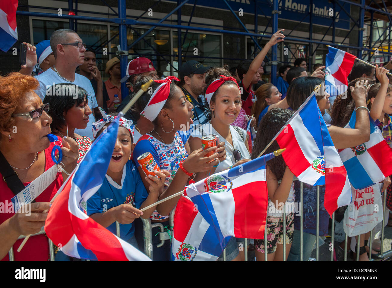 Thousands of Dominican-Americans and their friends and supporters march ...