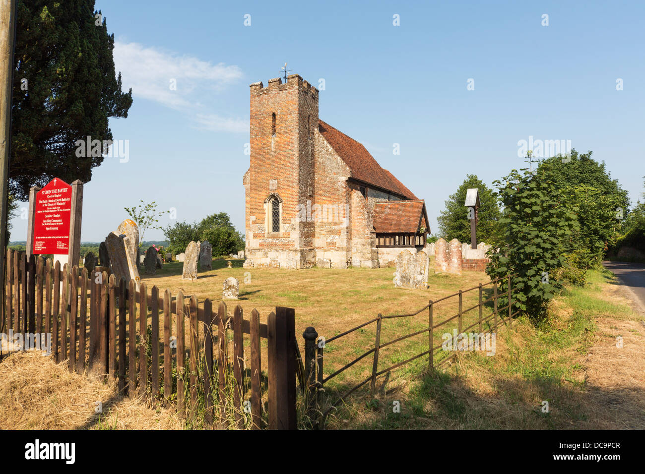 Church of St John The Baptist, North Baddesley near Romsey in diocese ...