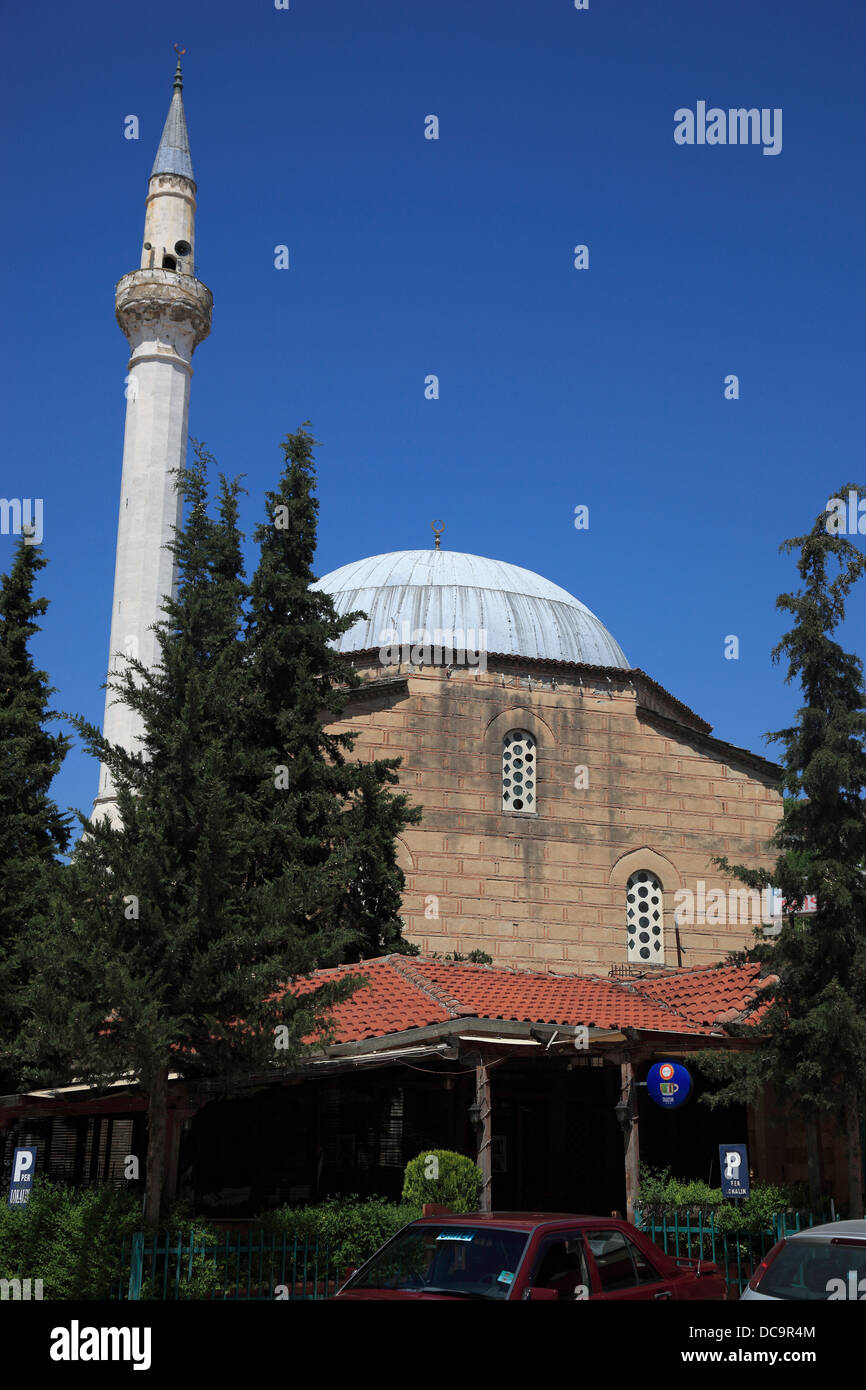 Berat, Berati, quarter Mangalem with the Lead Mosque, Albania Stock ...
