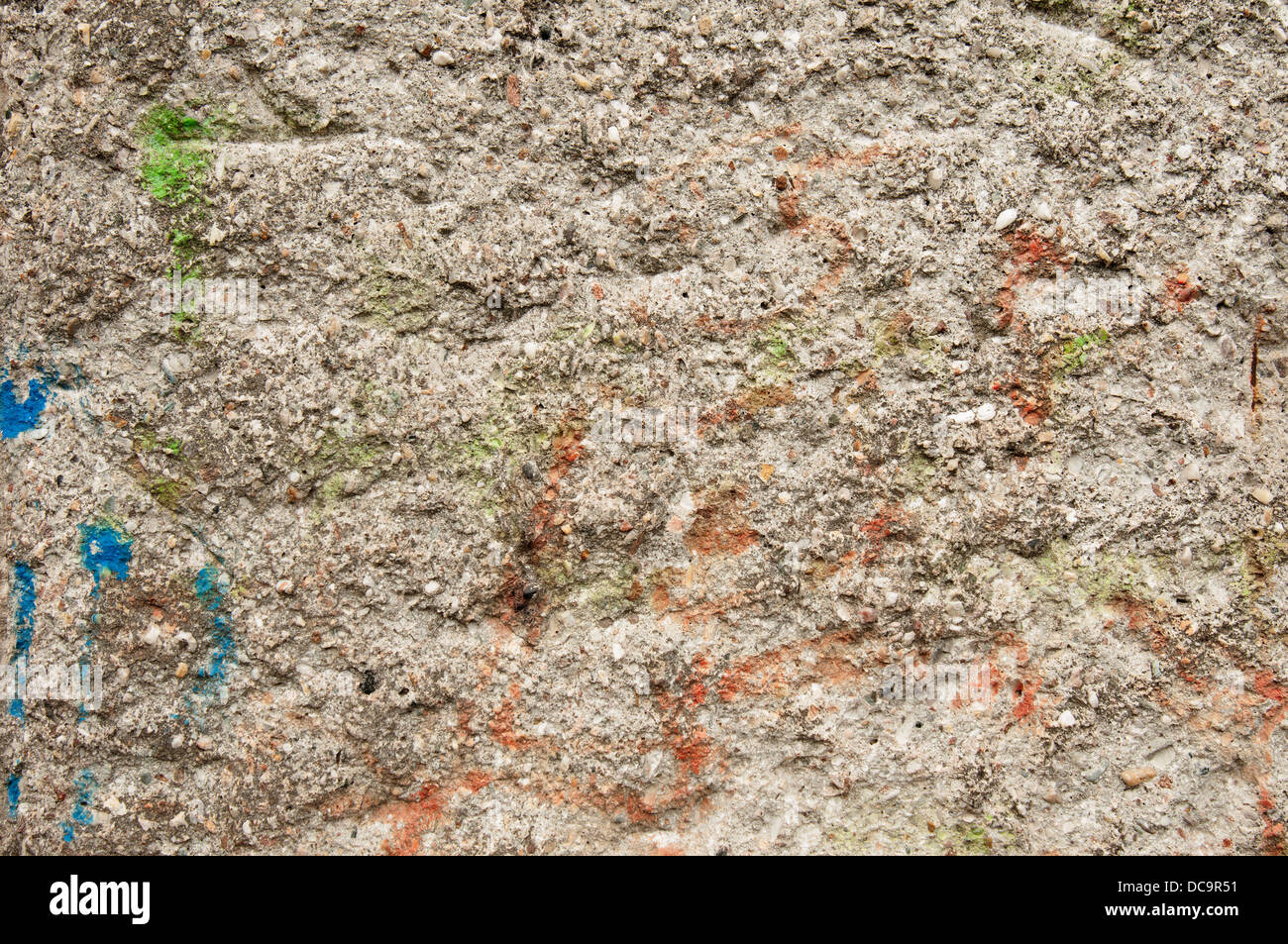 The Berlin Wall Texture Stock Photo - Alamy