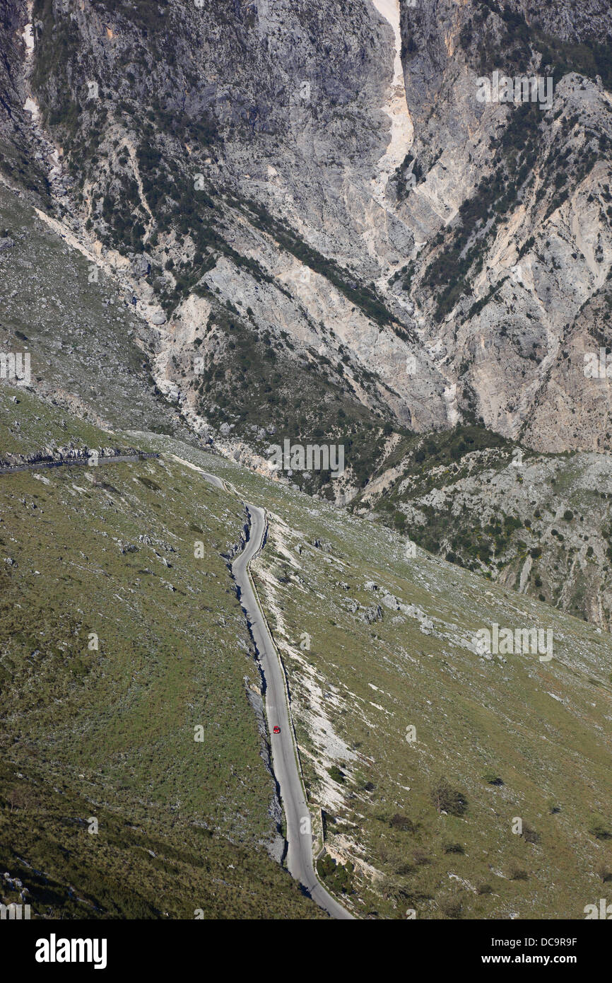 Llogara road hi-res stock photography and images - Alamy