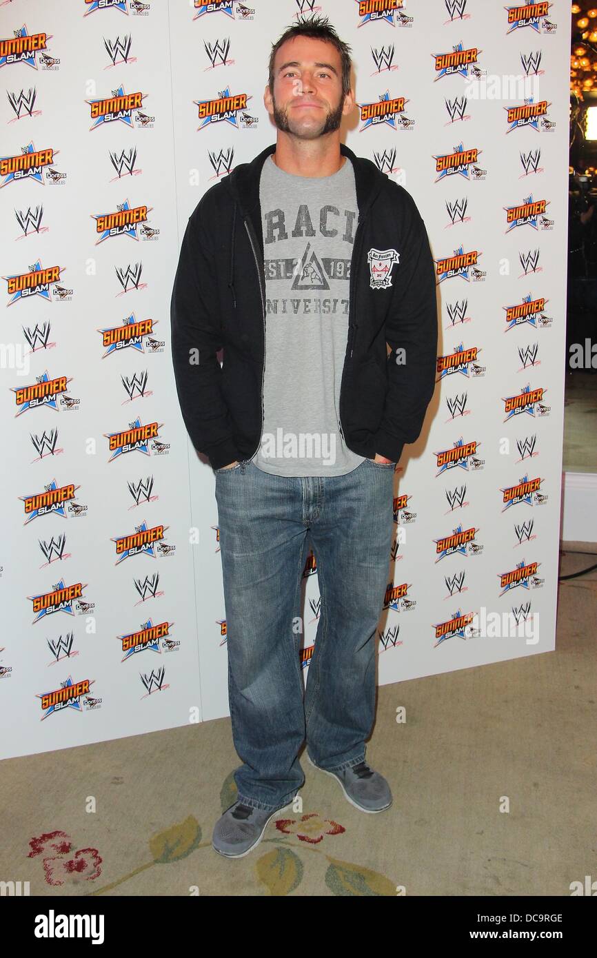 Los Angeles, California, USA. 13th August 2013. CM Punk attends First ...