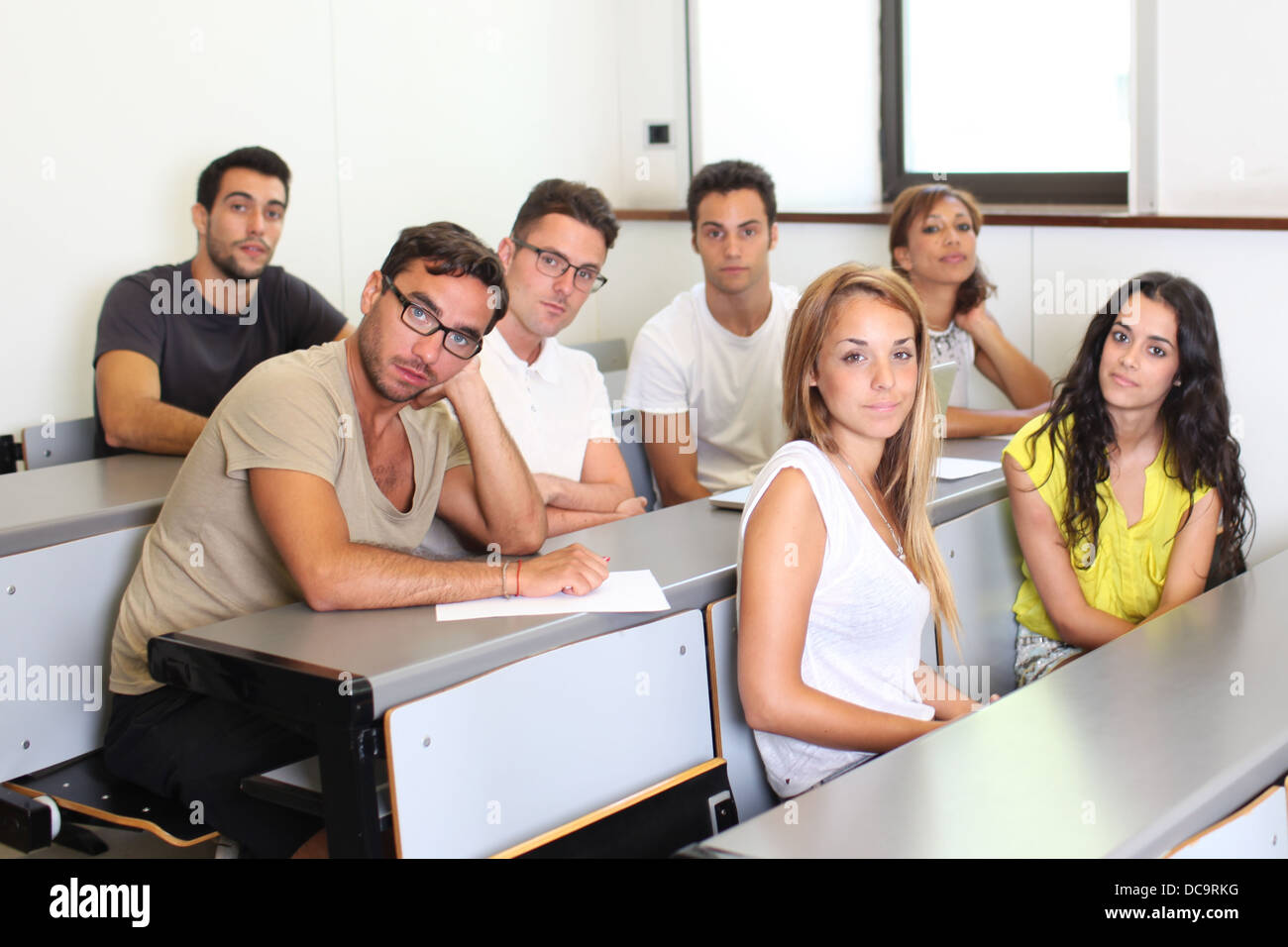 Students at the university Stock Photo - Alamy