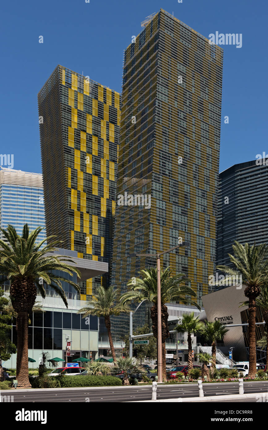 Veer Towers by Helmut Jahn architects, South Las Vegas Boulevard, Las ...