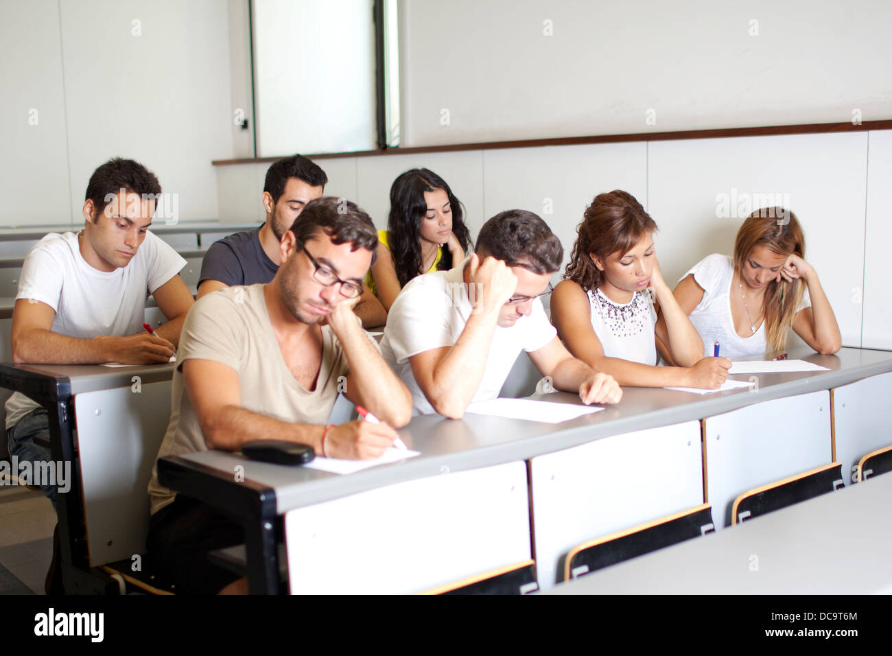 Students at the university Stock Photo - Alamy